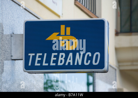 Telebanco (Bank) Sign Spain Stock Photo - Alamy