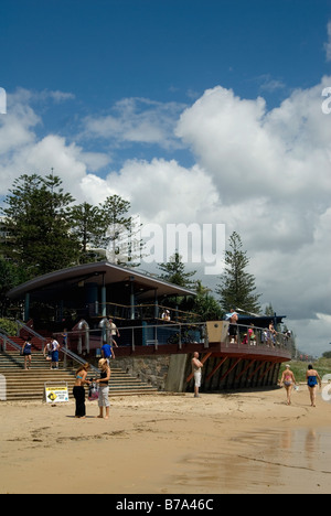Loo with a View at Mooloolaba Beach, Sunshine Coast, Queensland Stock ...
