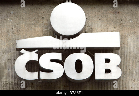 CSOB logo Czech Republic Stock Photo - Alamy