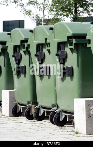 Garbage containers in Munich, Bavaria, Germany, Europe Stock Photo - Alamy