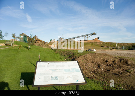 Lafarge Aggregates Quarry at the National Memorial Arboreteum at ...