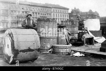 Historic photo, riots, streetfight, Spartacus League, March 1919 ...