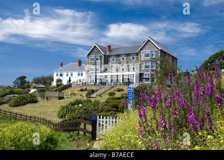 Housel Bay and Housel bay Hotel, The Lizard, Cornwall, England, Great ...