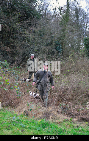 beaters on driven shooting day Stock Photo - Alamy