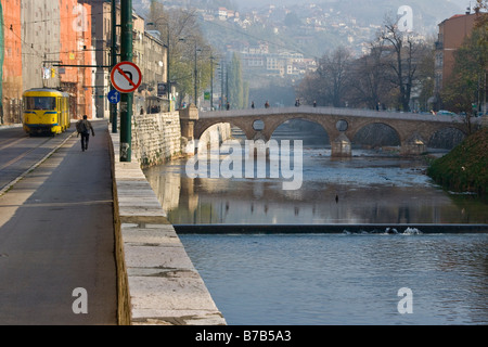 The Latin Bridge in Sarajevo Stock Photo - Alamy