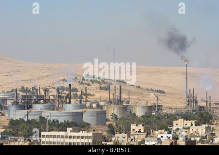 Oil and Gas Refinery in Jordan Stock Photo - Alamy