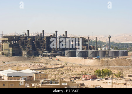 Oil and Gas Refinery in Jordan Stock Photo - Alamy