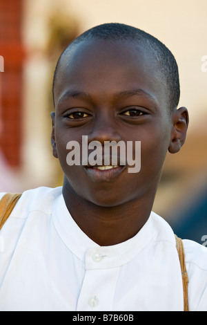 Senegalese Boy in St Louis in Senegal West Africa Stock Photo - Alamy