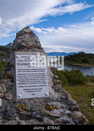 Chile, Patagonia - Wulaia Bay Stock Photo - Alamy