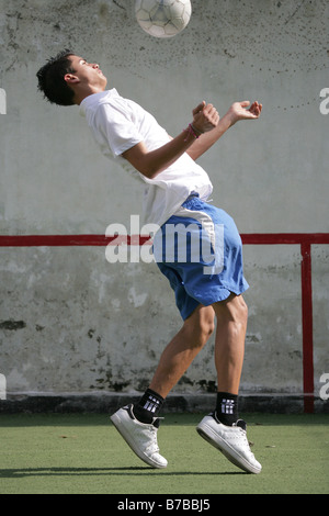 “sixth former playing football” Stock Photo - Alamy