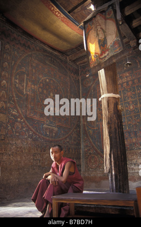 Ladakh, India - Ancient Mural at Alchi Monastery (Alchi Gompa) in ...