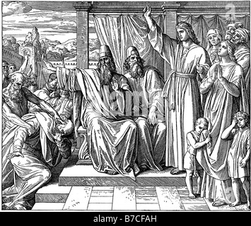Daniel saves Susanna from death. Daniel confuses the old and saves the ...