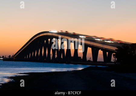 Sanibel Causeway Bridge, Sanibel Island, Lee County, Florida, United ...