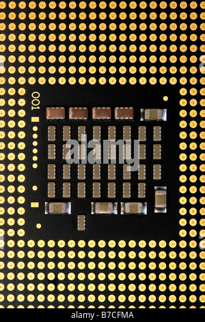 Vertical shot of an electronic micro circuit Stock Photo - Alamy