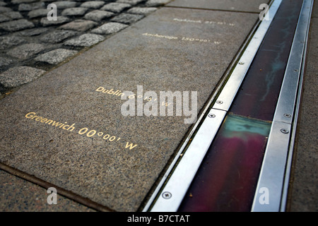 Prime meridian line Royal Observatory, Greenwich, London, England Stock ...