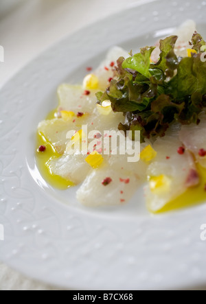 Carpaccio of Red snapper Stock Photo - Alamy