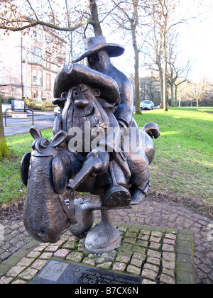 Lobey Dosser statue Glasgow Stock Photo - Alamy