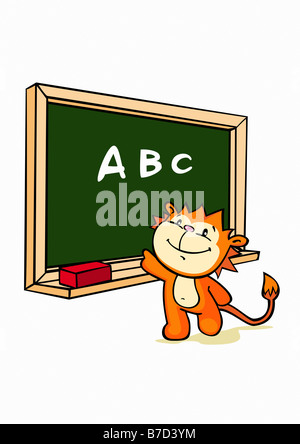 Tiger on white background Stock Photo - Alamy