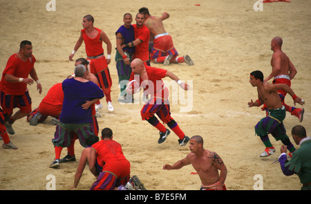 Florence's Historic Football Match, Florence, Tuscany, Italy Stock ...
