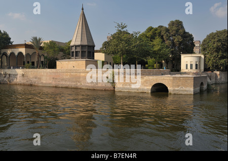 EGYPT CAIRO ISLAND RODA nilometer INTERNAL DETAIL octagonal column 715 ...