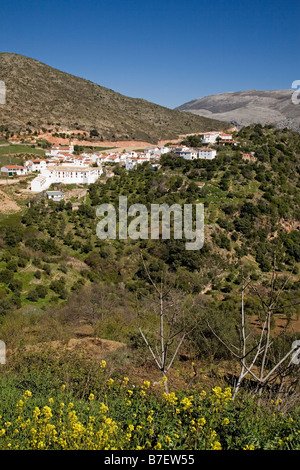 White village of Atajate, Andalucia, Spain Stock Photo - Alamy