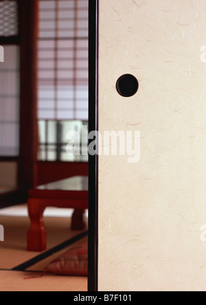 Fusuma sliding door Stock Photo - Alamy