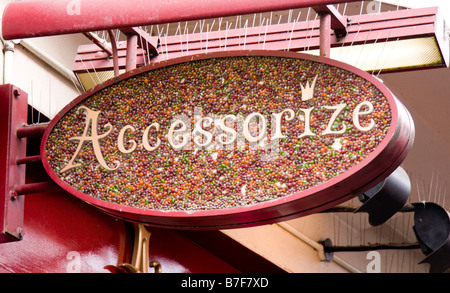 Accessorize Store Sign Stock Photo - Alamy
