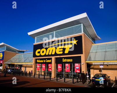 Comet electronics retailer shop store, now in receivership trying to ...