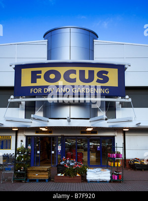 Focus DIY store Stock Photo - Alamy