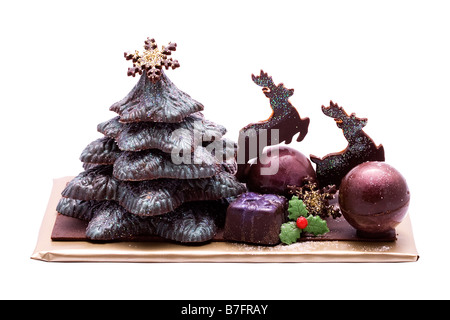 Soft toy of Rudolph the red nosed reindeer carrying a spade, with a ...