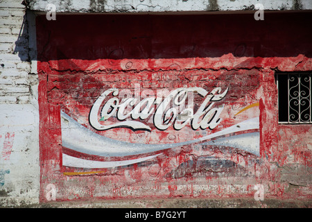 coca cola sign mexico Stock Photo - Alamy