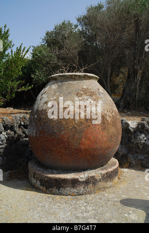 Italy,Campania,Campi Flegrei,the ruins of the acropolis of Cuma. Opus ...