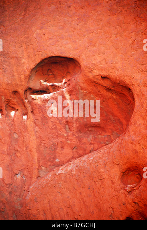 A heart shaped rock formation on a beach in Malta an island nation in ...