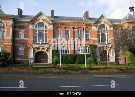 Borough of Reigate and Banstead Local Council Town Hall Stock Photo - Alamy