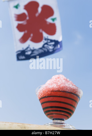 Shaved ice flag Stock Photo - Alamy