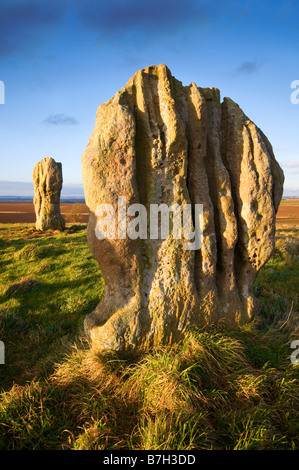 Duddo Stone Circle, Northumberland, England, UK. Also known as Duddo ...