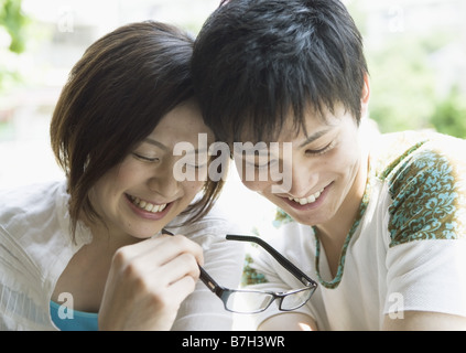 Japanese Men Having A Good Time Stock Photo - Alamy
