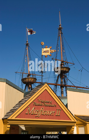 Mayflower Museum Plymouth Massachusetts Stock Photo - Alamy
