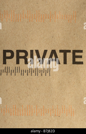 letter marked 'Private & Confidential' Stock Photo - Alamy