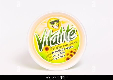 A tub of sunflower spread or margarine Stock Photo - Alamy