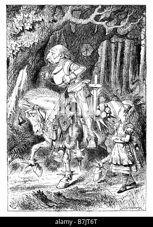 Alice with the White Knight Alice Through the Looking Glass ...
