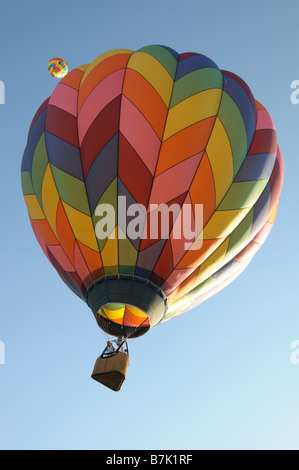 Hot air balloons at the Annual Dansville NY USA Balloon Festival Stock ...