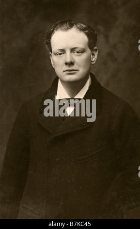 Winston Churchill in 1904 Stock Photo - Alamy