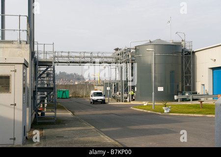 Sludge Holding Tanks Southern Water Treatment Works Newhaven East ...