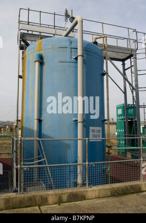 Ferric Chloride Storage Tank Southern Water Treatment Works Newhaven ...