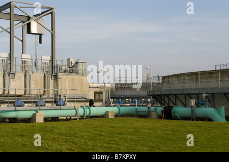 Final Settlement Tank Southern Sewage Water Treatment Works Newhaven ...