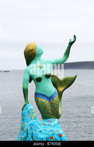 Mermaid in Newfoundland Stock Photo - Alamy