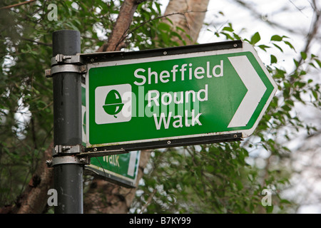 Sheffield round walk Stock Photo - Alamy