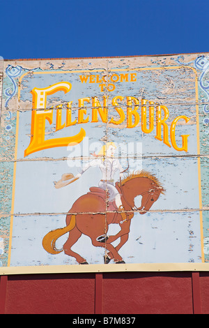 Welcome to Washington State Sign Stock Photo - Alamy