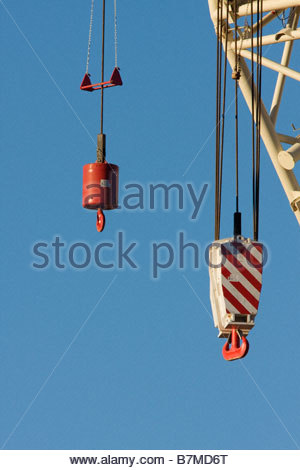 Crane Block and Hook Stock Photo: 56162193 - Alamy